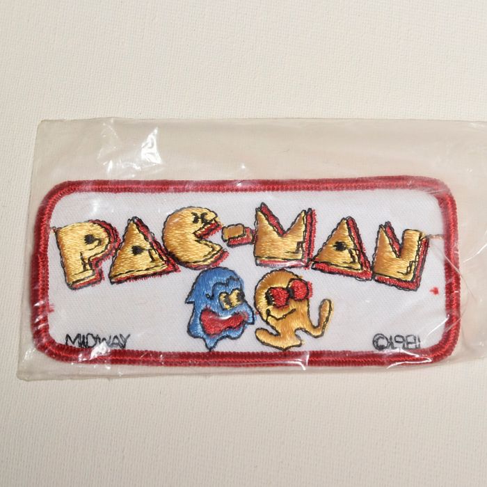 1980s Pac-Man Patch Iron On | Fashion Conservatory