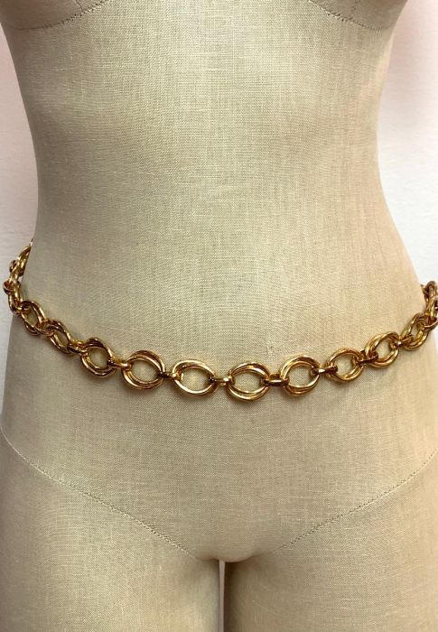 Thick Gold Chain Mod Hip Belt | Fashion Conservatory